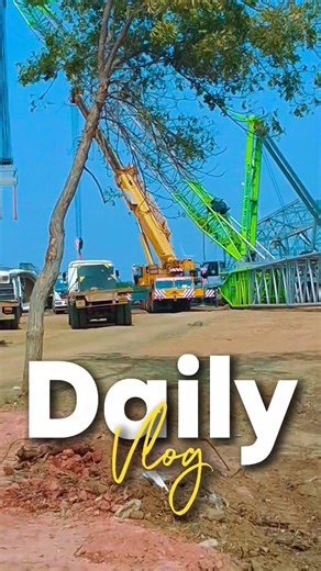 150 ton ka cranne /150 टन का केृन ‍@Ytvloger#dailyvlog #vlog #lifestylevlog #vlogger #automobile