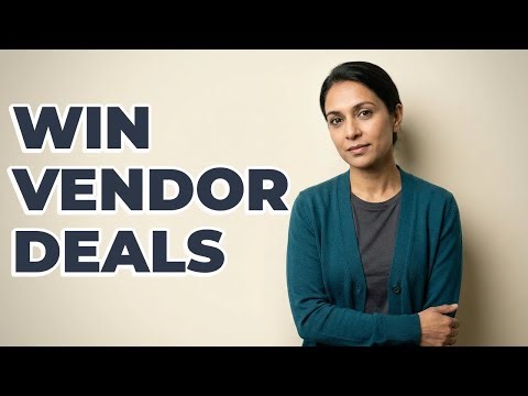How Do I Negotiate Favorable Contractual Terms With Vendors?
