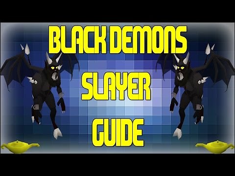 Black Demon Slayer Task Guide [07] Old School Runescape