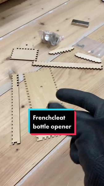 Frenchcleat bottle opener by buildyours #frenchcleat #workshop #tool #beer #wood #woodworking