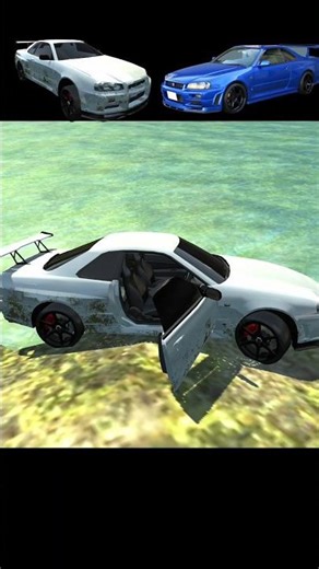 Rebuilding Nissan Skyline 😱🥺 in Car Simulator 2 #shorts #youtubeshorts #carsimulator2