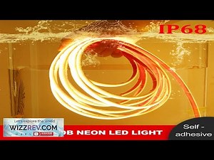 IP68 IP30 Waterproof COB LED Strip Light 12V 24V 5m 10m 15m Review