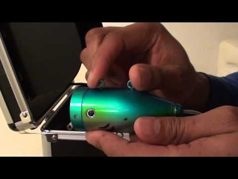 Underwater fishing video camera
