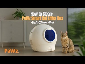 How to Deep Clean the PaWz Smart Cat Litter Box | Pawz AutoClean Max
