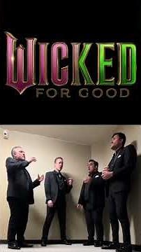 Wicked: For Good is here! Here’s our performance of ‪@TimWaurickMusic‬‘a arr. of #ForGood! #acappella