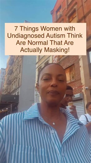 Many Autistic women learn to mask so early that they don’t even know that they are doing it or that everyone else isn’t! Here are some examples. 1️⃣ Rehearsing conversations in your head before every social interaction. 💔 — You’ve learned that “winging it” leads to awkwardness or rejection, so you script to feel safe. 2️⃣ Copying other people’s tone, expressions, or gestures to “fit in”. 💔 You mimic social cues to blend in because reading them intuitively doesn’t come naturally. 3️⃣ Smiling co