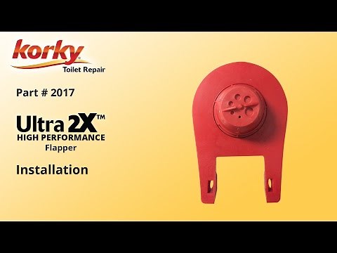 How to Install Ultra 2X Toilet Flapper by Korky