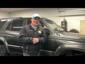 1997 Toyota 4 Runner timing belt and water pump