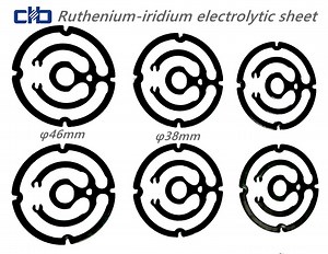 [Hot Item] Ruthenium-Iridium Electrolytic Electrode Plate, Titanium Plate