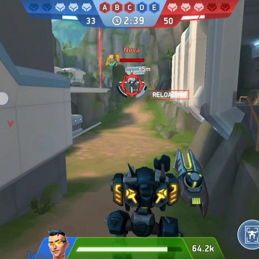 orion mech arena gameplay new weapon #mecharena #gaming #teammech #gamer #moba