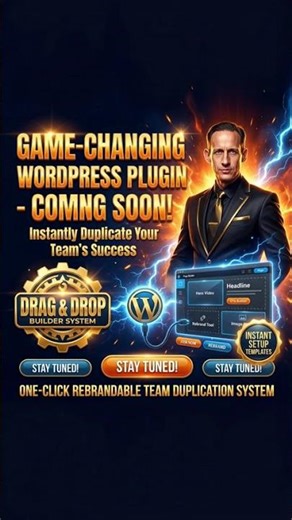 A game-changing WordPress system… coming soon. #leadgeneration #automation
