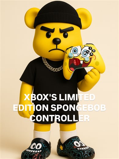 romer bear on Instagram: "Xbox has announced new controllers inspired by the new SpongeBob movie. E Limited Edition Xbox Controller, available on the Microsoft Store ($98.97) Limited Edition Xbox Controller, available at the Xbox Design Lab website (starting at $98.97, customizable) #xbox #spongebob #controller"
