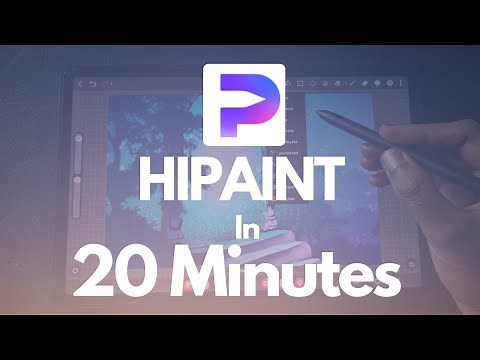 Introduction to Hipaint - The Basics for beginners in 20minutes