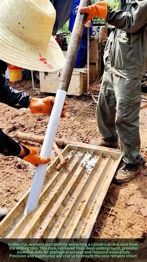 Core Drilling in Action! Unveiling the Secrets Beneath the Soil.