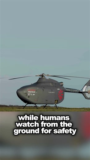 Royal Navy’s First Autonomous Helicopter Just Flew — Meet Proteus