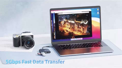 acer USB C to HDMI Adapter, 4K@60Hz HDMI to Type C Adapter with 100W PD, USB A 3.0 Port, 3 in 1 USBC Digital av Multiport Converter for Laptop, MacBook, iPad, iPhone 15/16, Tablets, etc