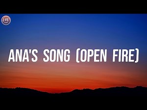 Silverchair - Ana's Song (Open Fire) (Lyrics)