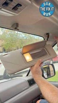 1997 Lexus LX450 / 80 Series Sun Visor Fix @Solvefunction