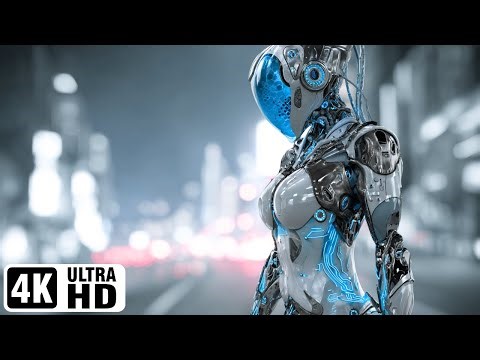 2077 | Humanoid Robots and Androids Girls | Sci-Fi | Future | 4K Part 02