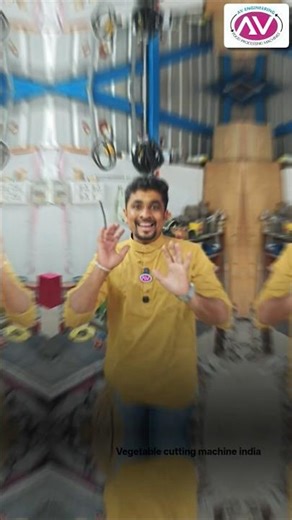 Commercial Vegetable Cutting Machine for Hotels | Made in Coimbatore AV Engineering #reels #trending