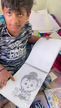 Ye Kaun Chitrakar Hai? Vadodara Gujarat Ke Is Chhote Se Kalakar Pavan Ko Naman || TTI news Exclusive