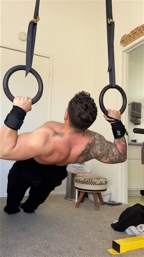 Flared Ring Inverted Rows (Upper-Back Bias | Scapular Control)