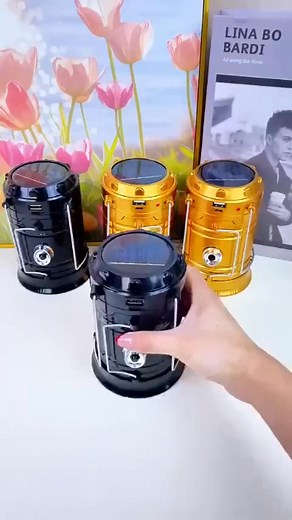 ⛺ 3-IN-1 CAMPING LANTERN – Bright Light, Flickering Flame &...