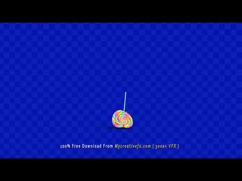 Lollipop Falling Animation | Motion Graphic | Download Free