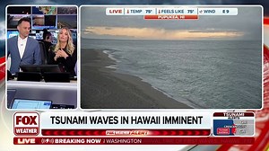 Tsunami waves imminent in Hawaii | Latest Weather Clips | FOX Weather