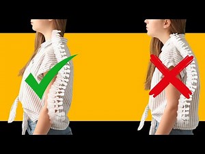 Terrible Posture? Correct with Exercises, Stretches, and Strengthening.