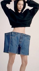 788K views · 22K reactions | House of Peaches explores the new boxy jean lewk. .#fashion #diy #runway #denim | Peachesanddiesel104 | Facebook