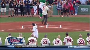 5.9K views · 86 reactions | FIRST PITCH FAIL: You've never seen a more damaging ceremonial first pitch... than this one. | Jerod Smalley | Facebook