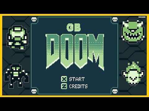 Doom GB | Game Boy Demake | Full Game