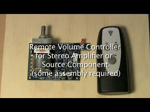 Remote Volume Controller for Audio Amps & Source Components