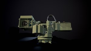 RCWS – Remote Controlled Weapon System 3D Model for Games, Pavel Linnik