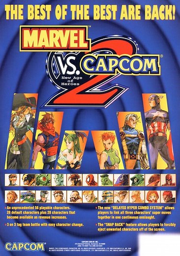 Play Marvel VS Capcom 2 ROM Online for Free | Gamulator