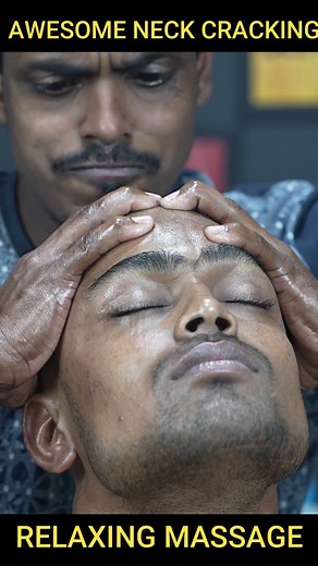 23K views · 357 reactions | Awesome Neck Cracking And Heavy Strong Head Massage | Home ASMR clinic | Facebook