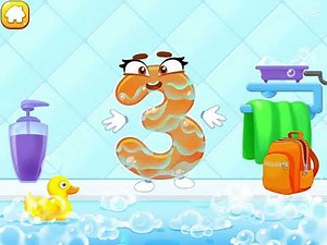 Learn Numbers with Clock with Fun Animations | Number Learning for Kids | Educational Kids Video