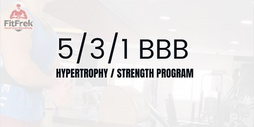 5/3/1 BBB For Bodybuilding: Jim Wendler’s Program With Variations and Templates [Spreadsheets] - FitFrek