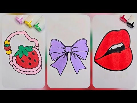 Satisfying coloring videos | Relaxing coloring |coloring trend