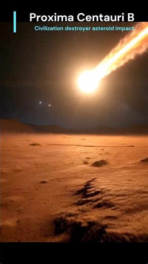 Proxima Centauri B Civilization destroyer asteroid impact #proximacentauri #proximacentaurib