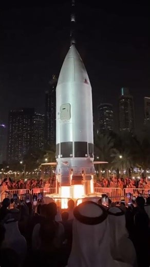 Mini Rocket Launch in Dubai – Could Take You to the Moon in 1 Hour! 🚀