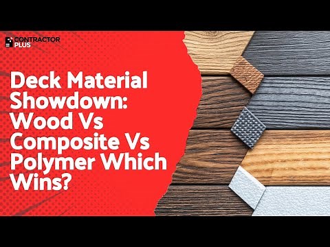 Deck Material Showdown: Wood Vs Composite Vs Polymer Which Wins?