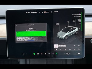 Tesla Model Y battery health test - 93% - How to test your Tesla Battery Degradation
