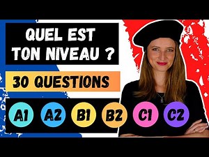 🇫🇷 LANGUAGE STRUCTURE QUIZ - TCF / WHAT IS YOUR LEVEL OF FRENCH? A1_A2 _B1_B2_C1_C2 ?🤓✅ #tcf
