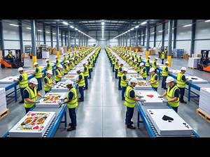 Inside the $100M Card Factory: Raw Paper to Extreme Poker Cards (Full Process)