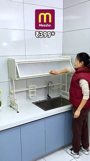 Comment for link 😄🔗 over the sink dish rack #dishrack #kitchenstorage #sinkorganizer #homedecor #kitchengadgets #reels #reelsvideo #reelsviral #viralproducts #product #besthomegadgets #trending #gadgets | Gadget24Finds