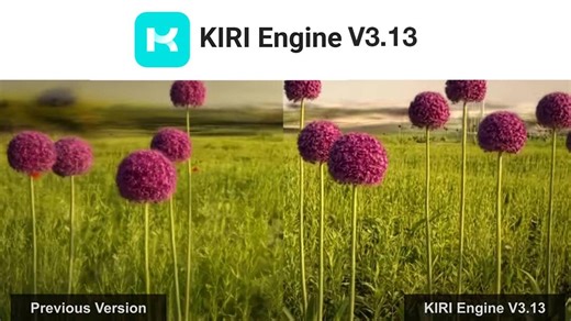 3Dスキャンアプリ「KIRI Engine V3.13」リリース！　高再現性3D Gaussian Splattingによる鮮明かつシャープなスキャン品質を実現