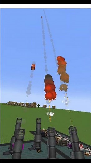 High Explosive Artillery Barrage - Create Big Cannons mod