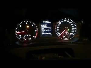 How do you reset the Service light on the Volkswagen Crafter?